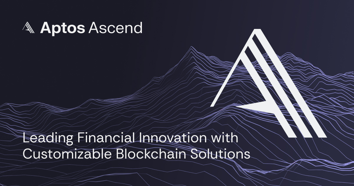 Aptos Ascend | Customizable Blockchain Technology